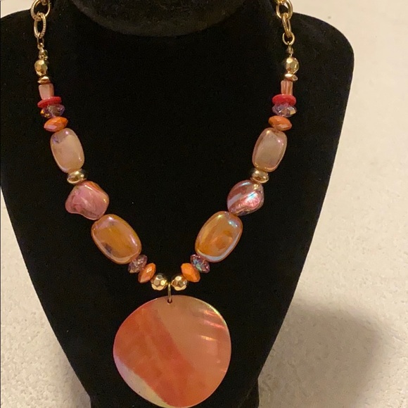 Jewelry | Sea Shell Stones Necklace | Poshmark